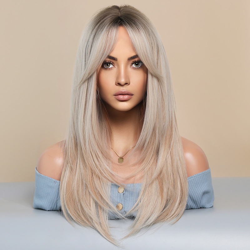 7jhh WIGS Europe America MW9039 New Style Simulation Wig Female Long ...