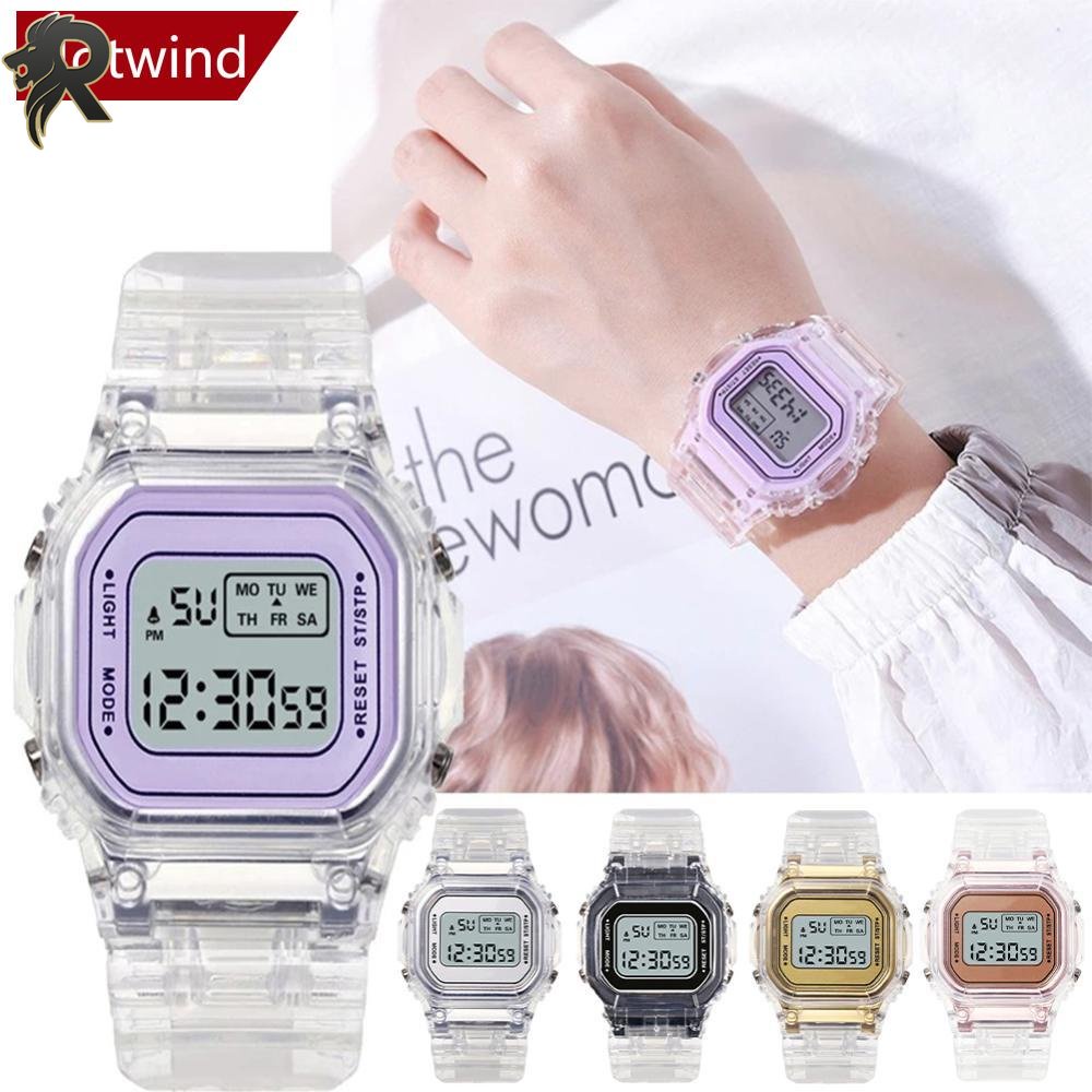 RL Sports Electronic Watch Men and Women Square Junior High School ...