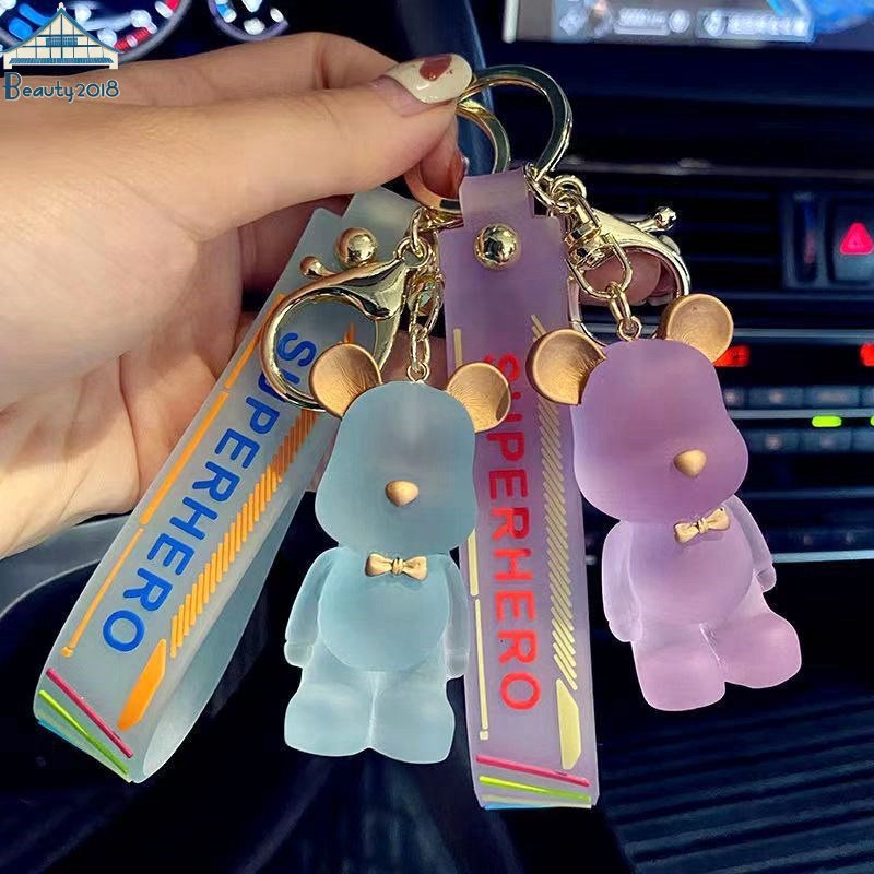 Cute Cartoon Key Rings Bag Key Chains Car Key Pendant 暴力熊卡通鑰匙鏈 | Shopee ...