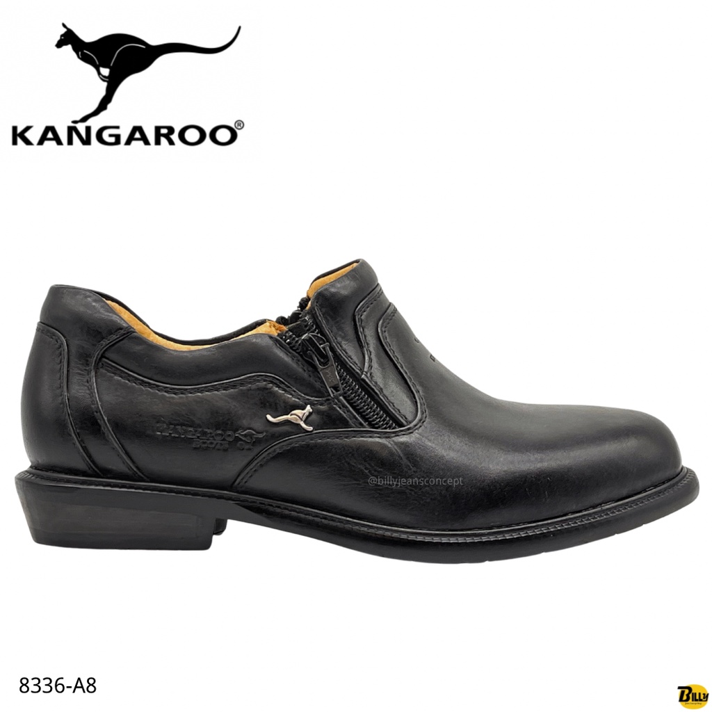 KANGAROO Brand Men’s Comfort Casual Zipper Formal Shoes ( 8336-A8 ...