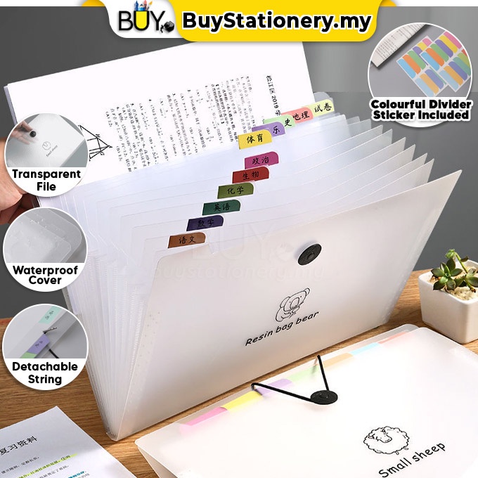 A4 File Folder Multi Layer Paper Organizer Storage Management Fail ...