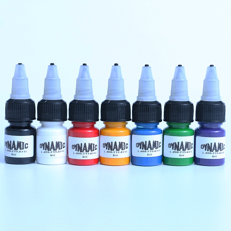 Domestic DYNAMIC Tattoo Ink Material Tattoo Color Material 8ML 7/14 ...