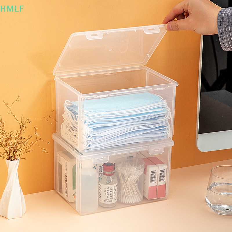 HM Mask Storage Box Household Dust-proof Sealed Large-Capacity Box ...