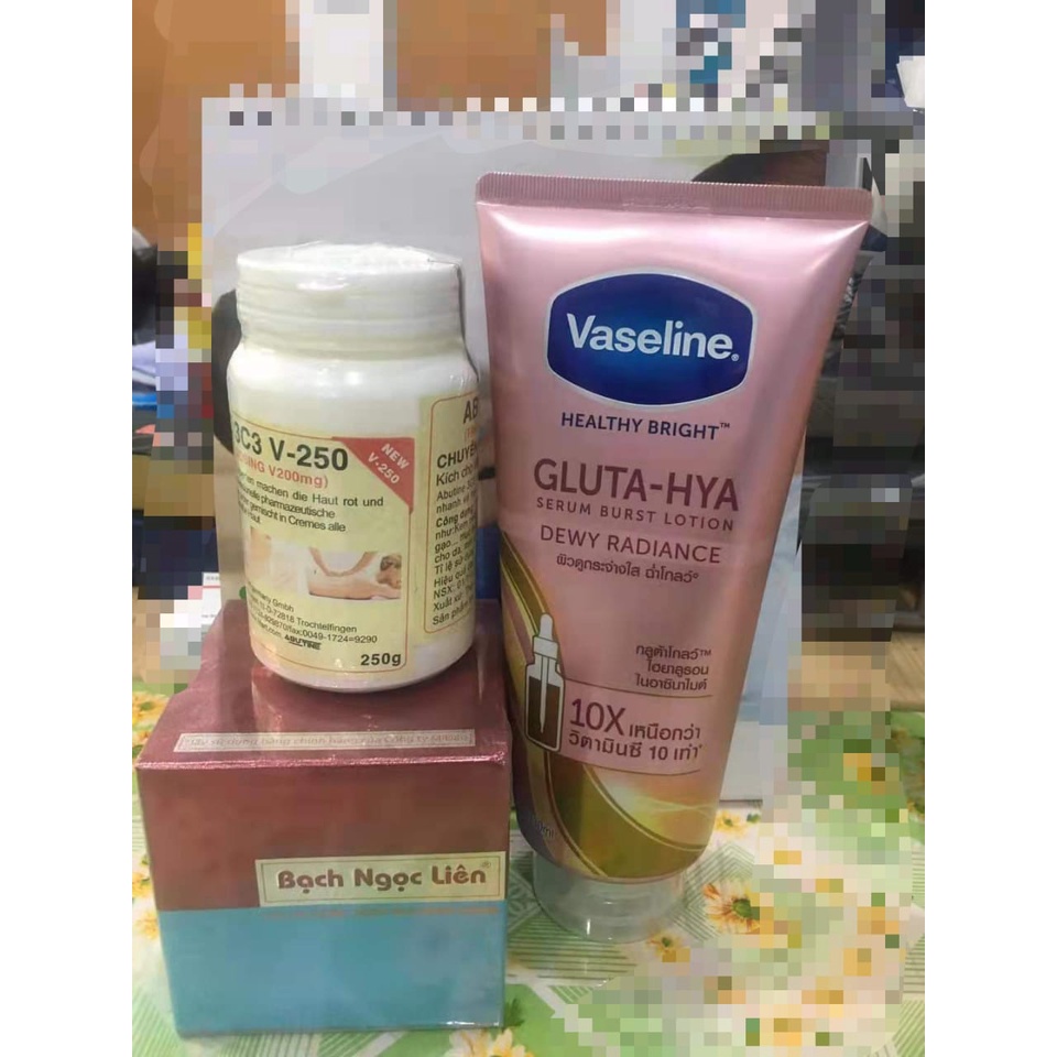 [Thailand] Vaseline Serum Burst UV Lotion/Lotion ( 330 ml ) + Bach Ngoc ...