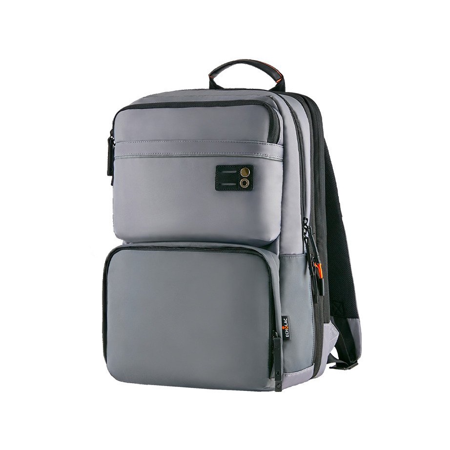 Echolac Day One Nylon Expandable Business Office Travel Laptop Backpack ...