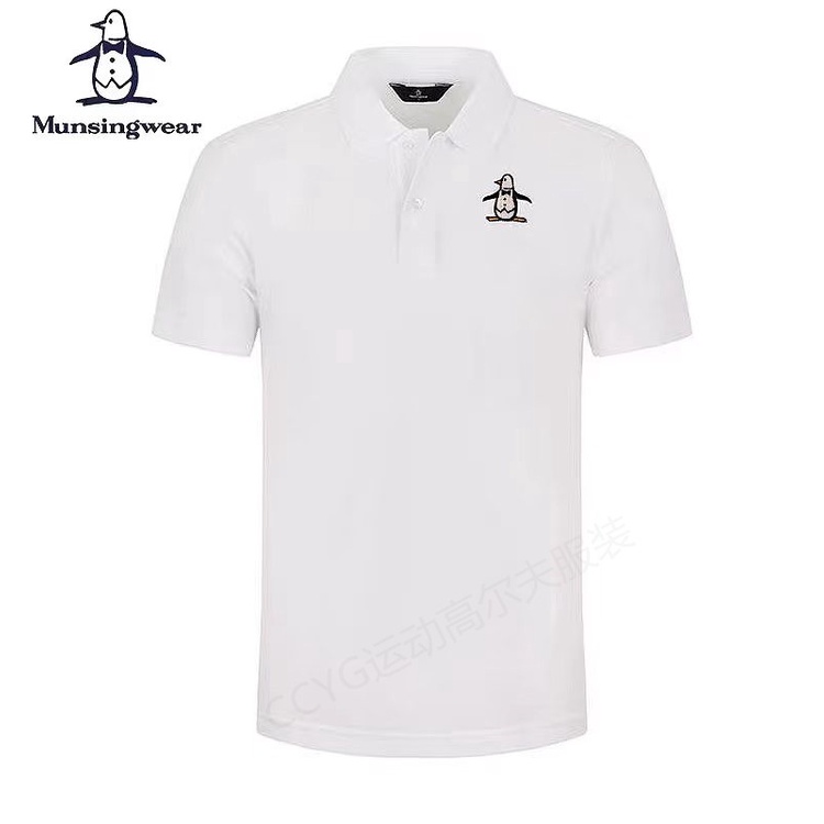 MUNSINGWEAR/Munsingwear Golf Apparel Men's Printed T-shirt New Summer Casual Versatile Short ...