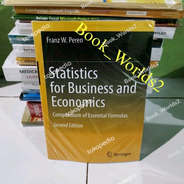 Statistics for Business and Economics book: Compendium of Essential | Shopee Malaysia