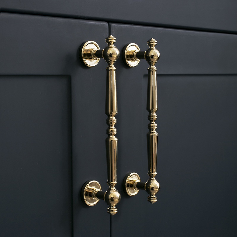Luxury Gold Drawer Pulls, Cabinet Handles Brass Drawer Pulls Vintage ...