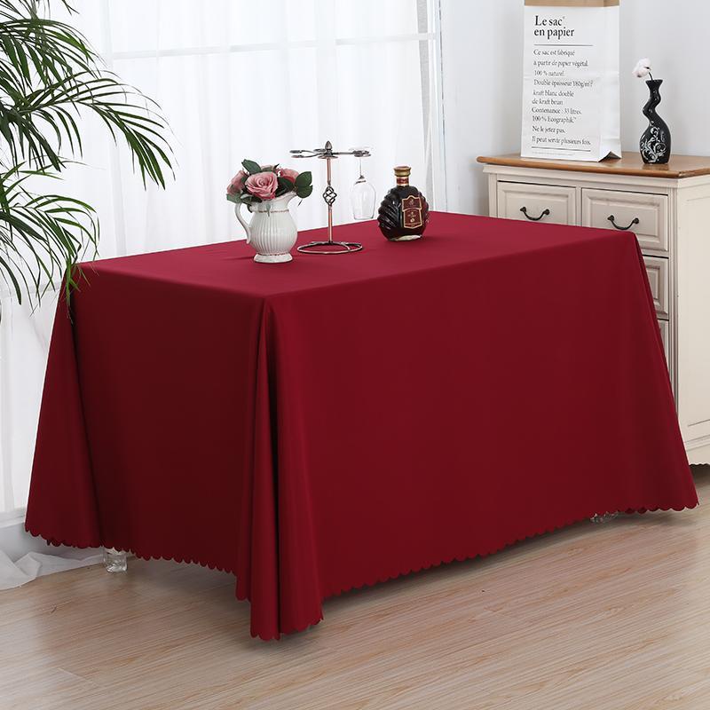 Ready Stock Skirting Banquet Table cloth Party Decoration Tablecloth ...