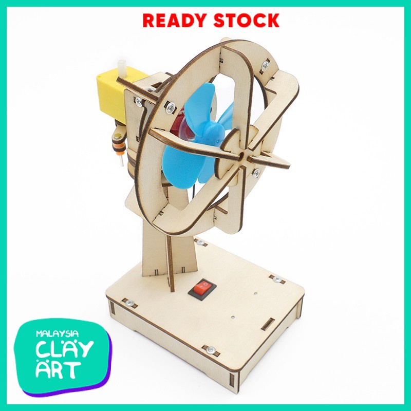 Eletctric Fan DIY Puzzle Pack STEM Toy | Science Education Set with ...