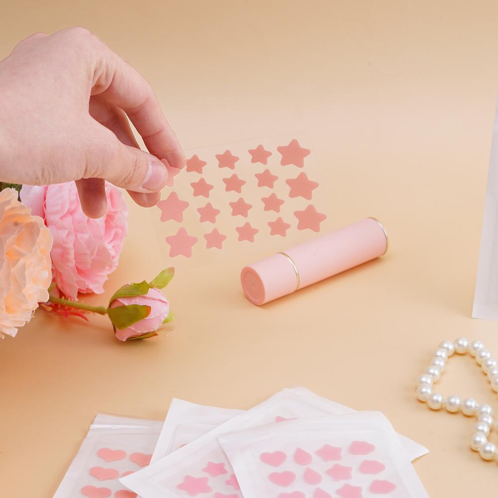Colorful Acne Patch Love Star Shaped Hydrocolloid Acne Patch Patch ...