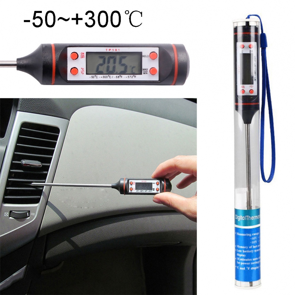 Car Air Conditioning Thermometer Digital Coolant Tank Temperature ...