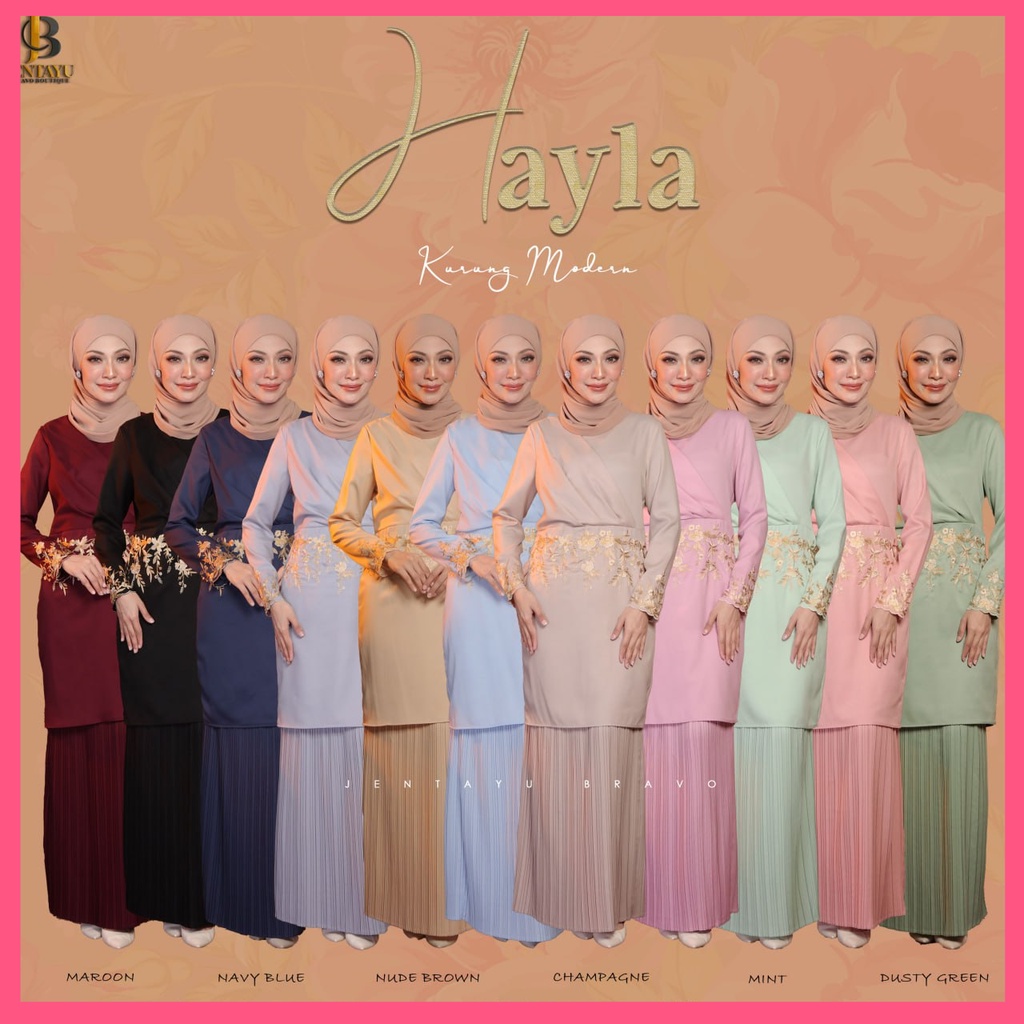 Baju Raya 2023 Hayla Kurung Moden Kurung Plus Size Mini Kurung Moden ...