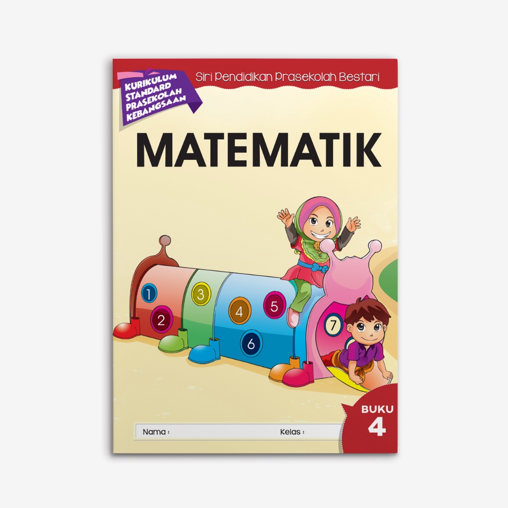 ARAS MEGA : Buku Prasekolah Matematik Buku 4 | Shopee Malaysia