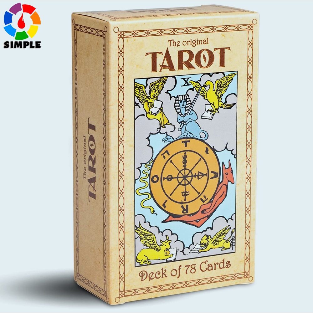 Original Tarot Cards Deck Classic Design Designed In 1910 By Pamela ...