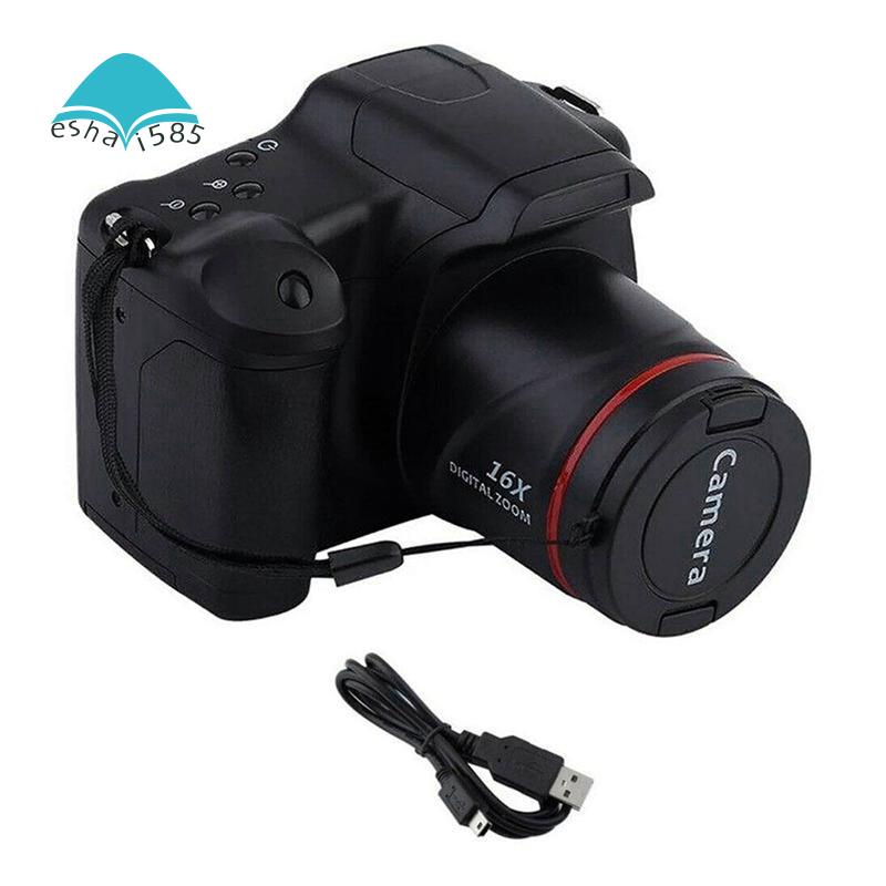 Portable Travel Vlog Camera Photography 16X Digital Zoom 1080P HD SLR ...