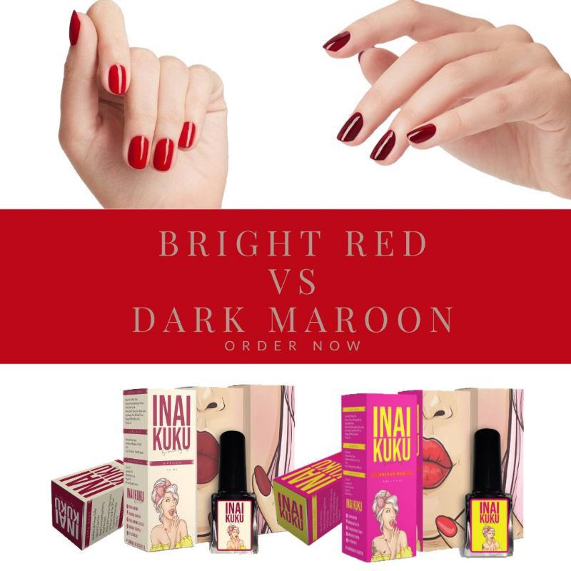 INAI KUKU CANTIK TASHA LEGACY | INAI CELUP CANTIK | INAI KUKU DARK ...