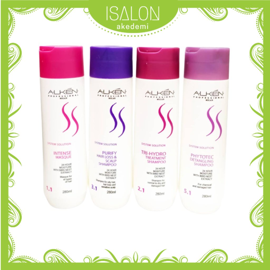 [ALKEN] PROFESSONAL HAIR SHAMPOO AND INTENSE MASQUE 300ML/1000ML ...