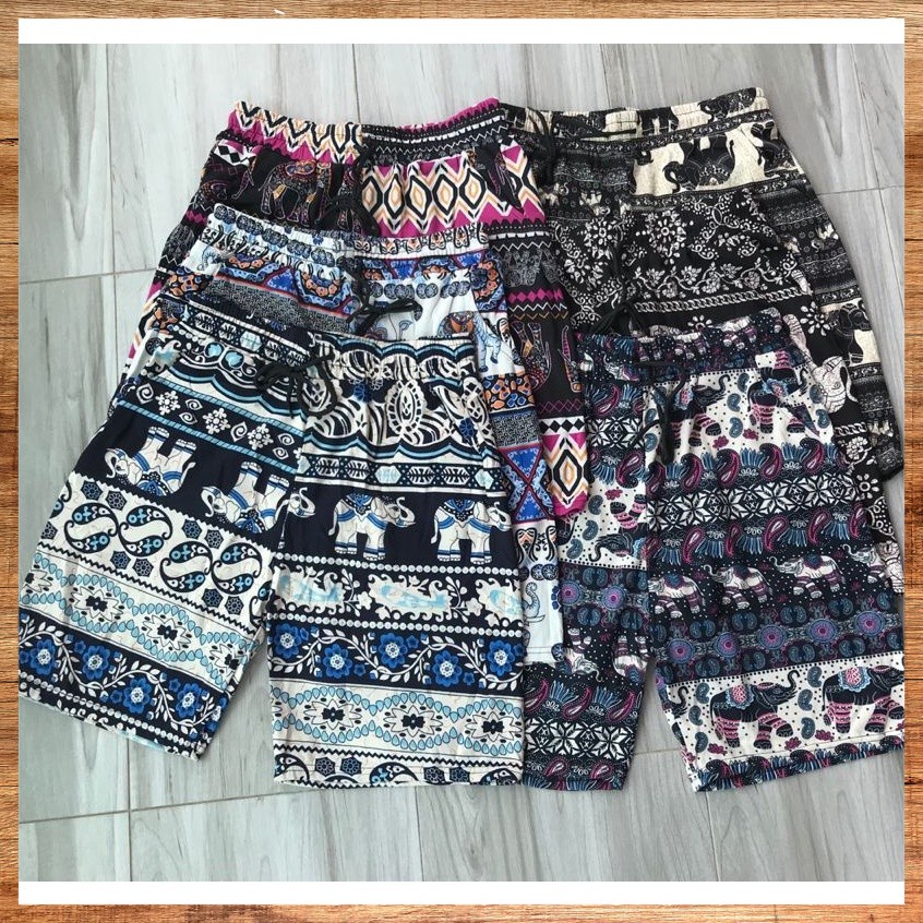 SC# [Ladies Wear] Adults 2/4 Short Loose Pants / Seluar Hawaii Dewasa ...