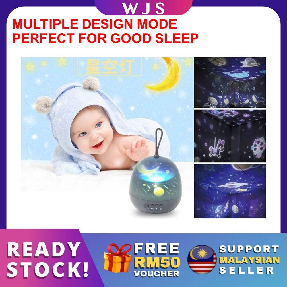 🇲🇾FREE RM50 VOUCHER🎁 MLQ Safari Animal Projector Stars Starry Sky LED ...