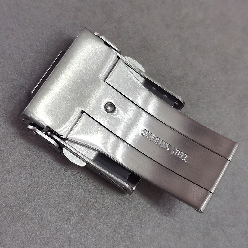 Premium 304L Stainless Steel Clasp Watch Buckle for SEIKO Divers Oyster ...