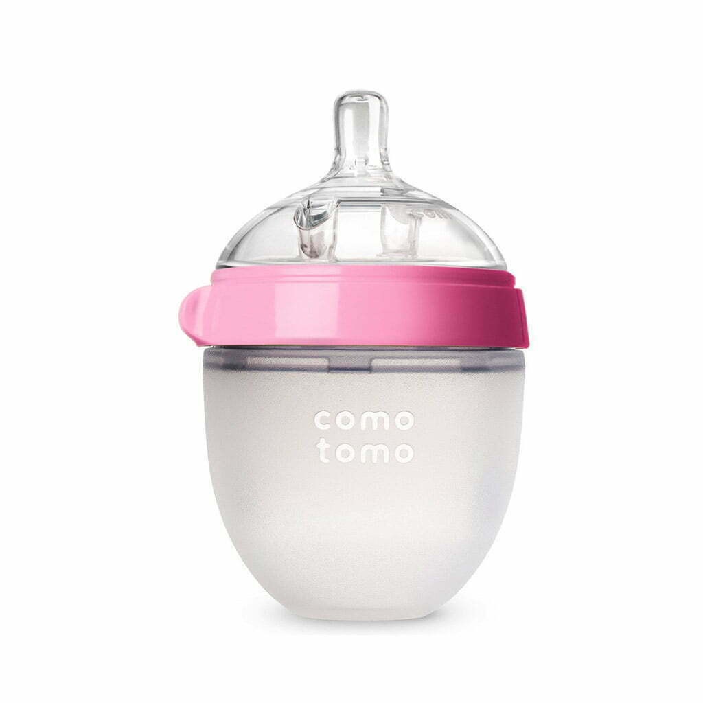 [Hayllo] Comotomo Natural Feel Baby Bottle - 150ml (Pink) | Shopee Malaysia