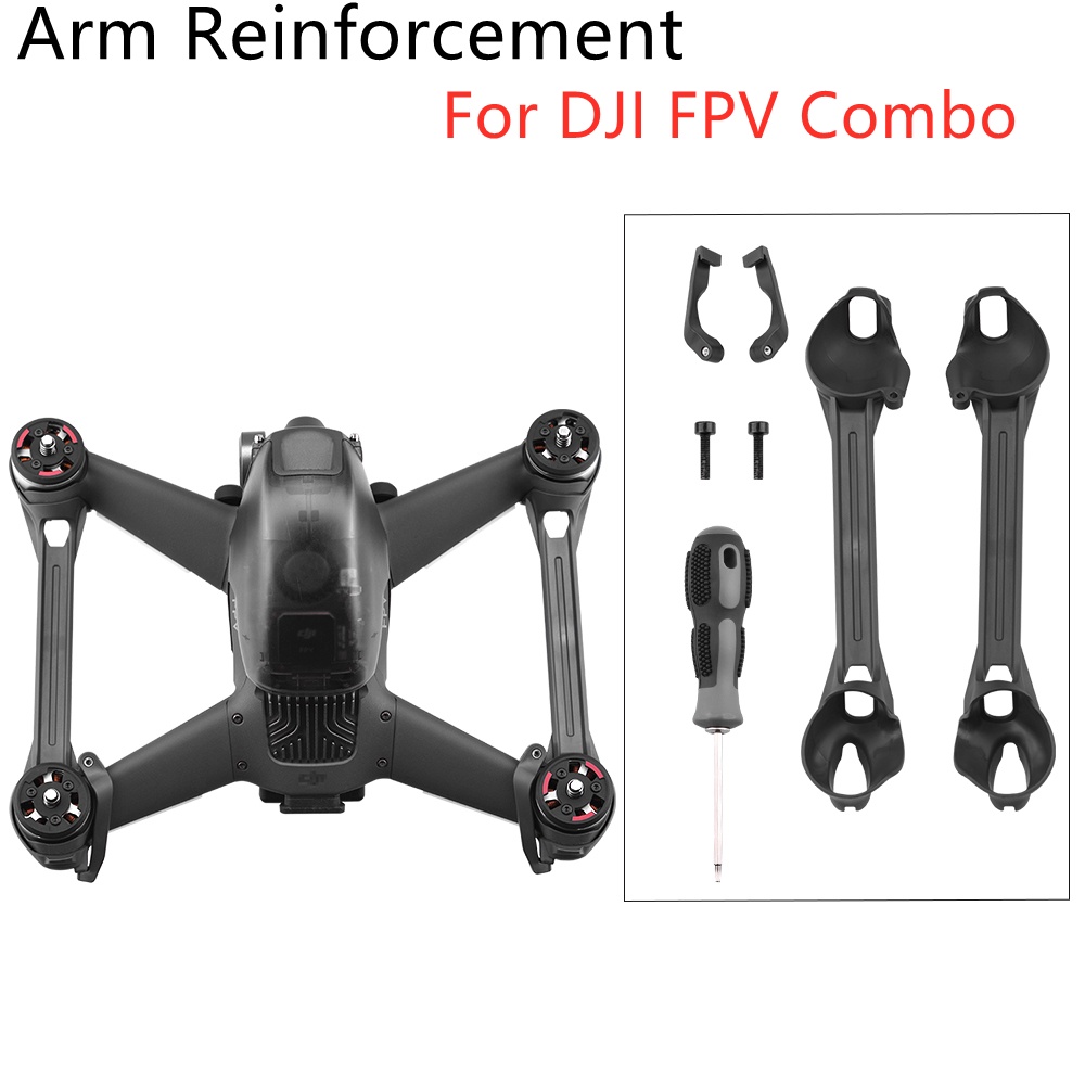 For DJI FPV Combo Maintenance Arm Reinforcement Drone Arm Bracers ...