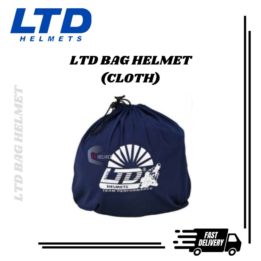 LTD BAG HELMET CLOTH ( Beg Kain Topi Keledar LTD ) | Shopee Malaysia