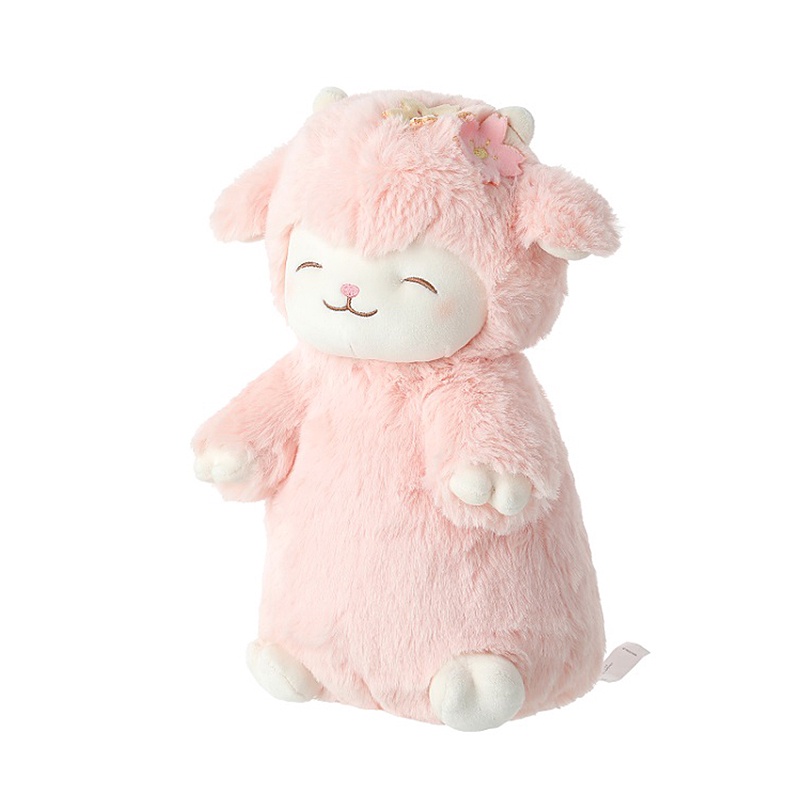 Miniso MINISO Premium Sheep Baa Baa Standing Plush Doll Lying Cute Cartoon Animal Lamb Doll ...