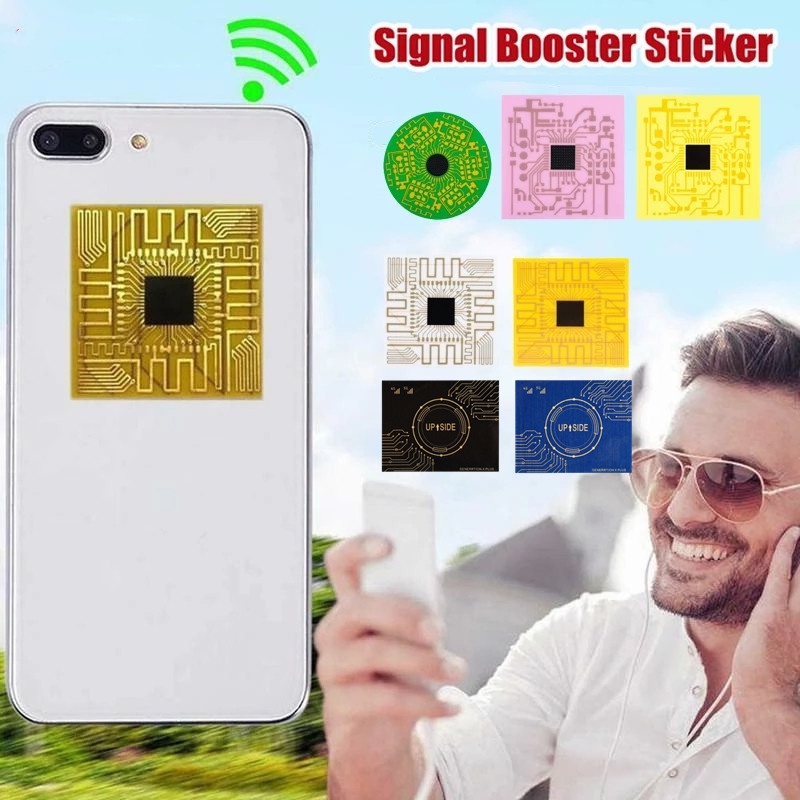 YZ 1PC Cell Phone Signal Enhancement Sticker/ Universal Signals ...