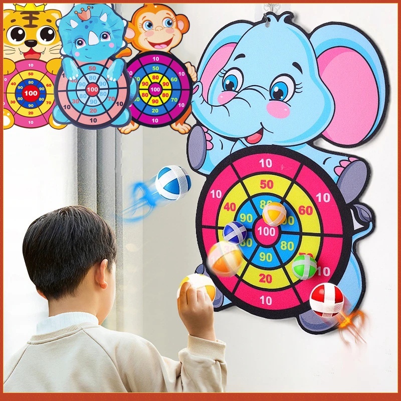 HOT Kids Dart Ball Game Toy Dart Board Puzzle Game Darts Throwing ...