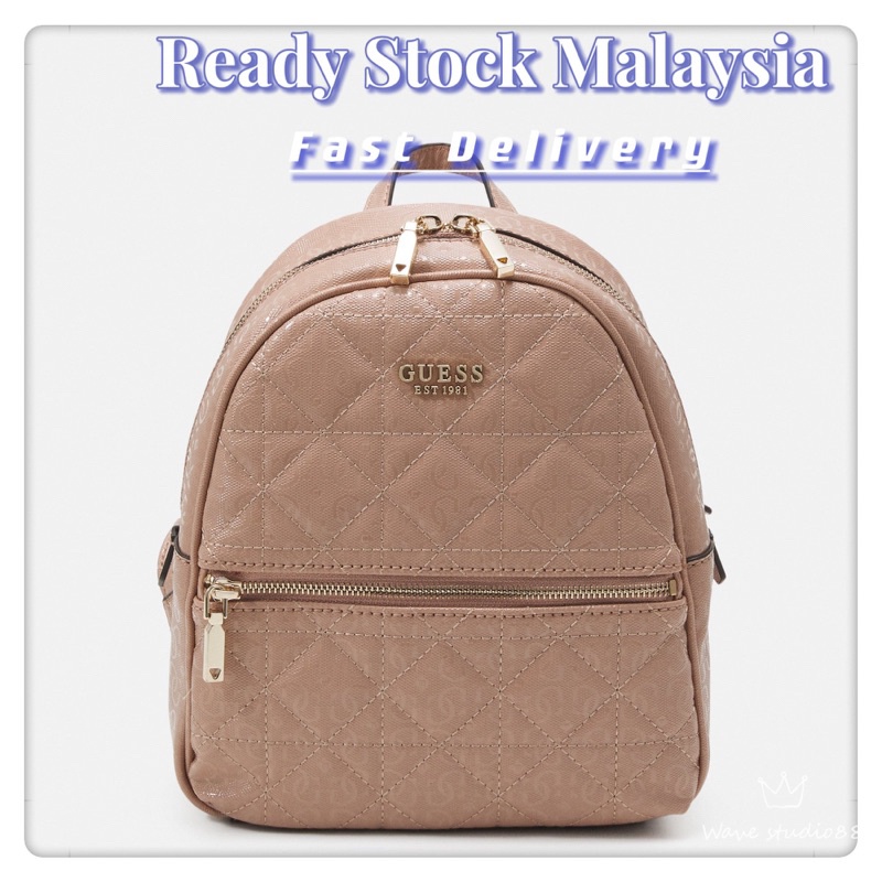 🇲🇾🔥READY STOCK MALAYSIA 🔥Guess Factory Malia Women’s Backpack Rucksacks ...