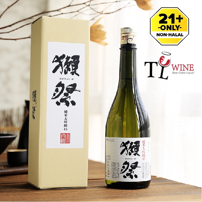 Dassai 45 Junmai Dai-Ginjo 720ml SAKE with box Asashi Shuzo ALC: 16% ...