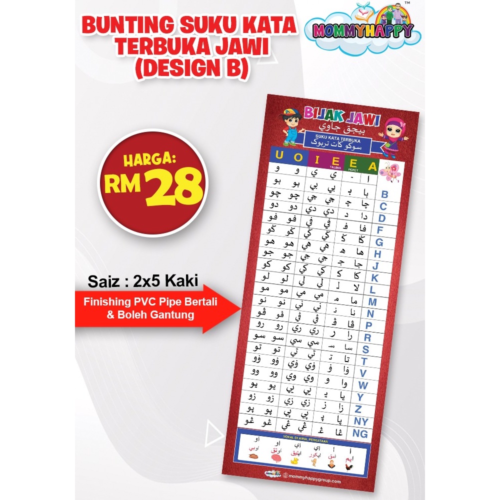 BBM / ABM - Bunting Cantik Tadika Sekolah Rendah BANTING JAWI ANGGOTA ...