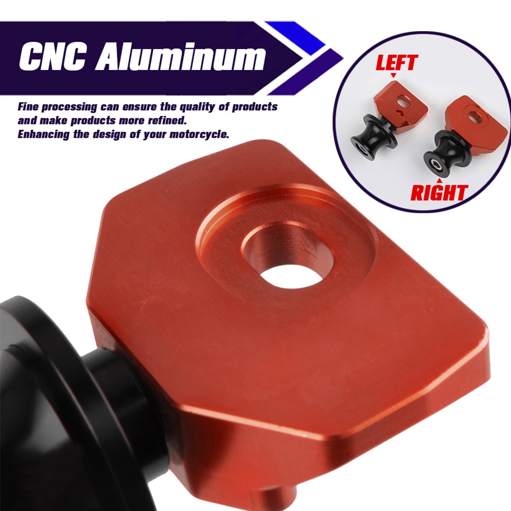 CB650R Accessories Chain Adjustment Frame Swingarm Spools Slider For ...