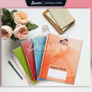 Desklife Dot Down F4 F5 Hard Cover Logbook Buku Log Foolscap Book ...