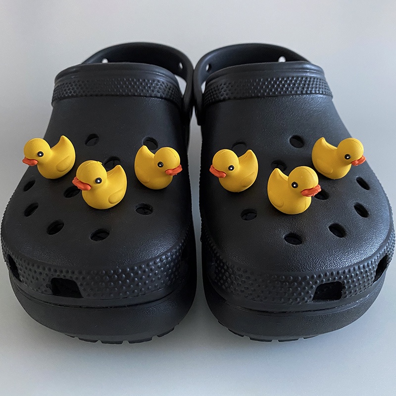 【little yellow duck】crocs charms accessorie jibbitz set crocs clog ...