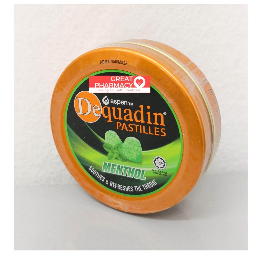 Dequadin Pastilles Menthol 50g | Shopee Malaysia