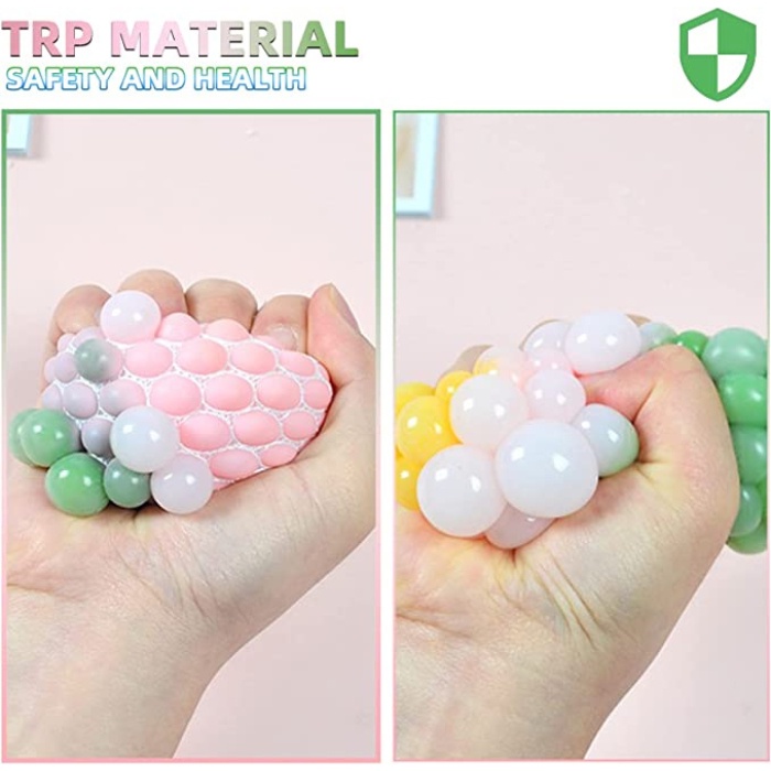 Stress Ball Murah Multi Color Bola Stress Relief Squishy Squeeze Ball ...