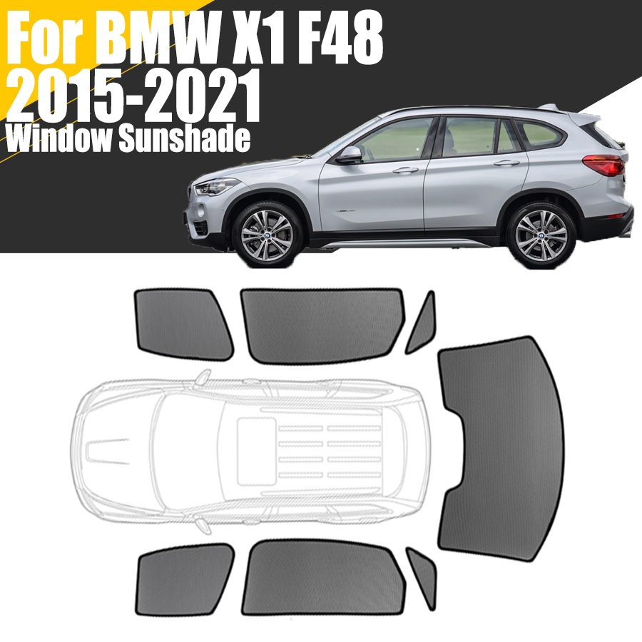 Custom Magnetic Car Window Sunshade For BMW X1 F48 2015-2021 Curtain ...