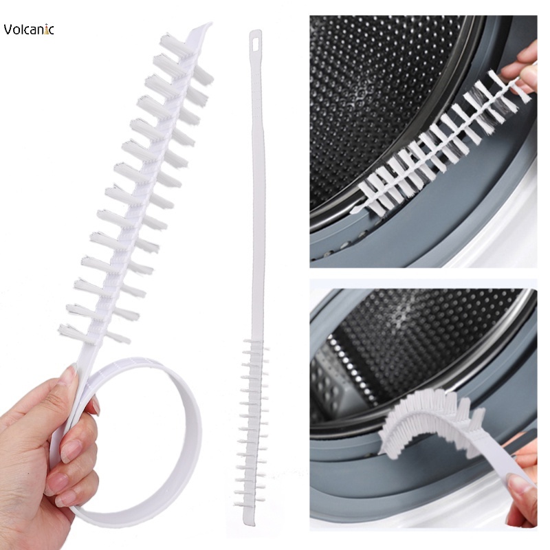 Creative Bathroom Rolling Washing Machine Crevice Brush Inner Tube Long ...
