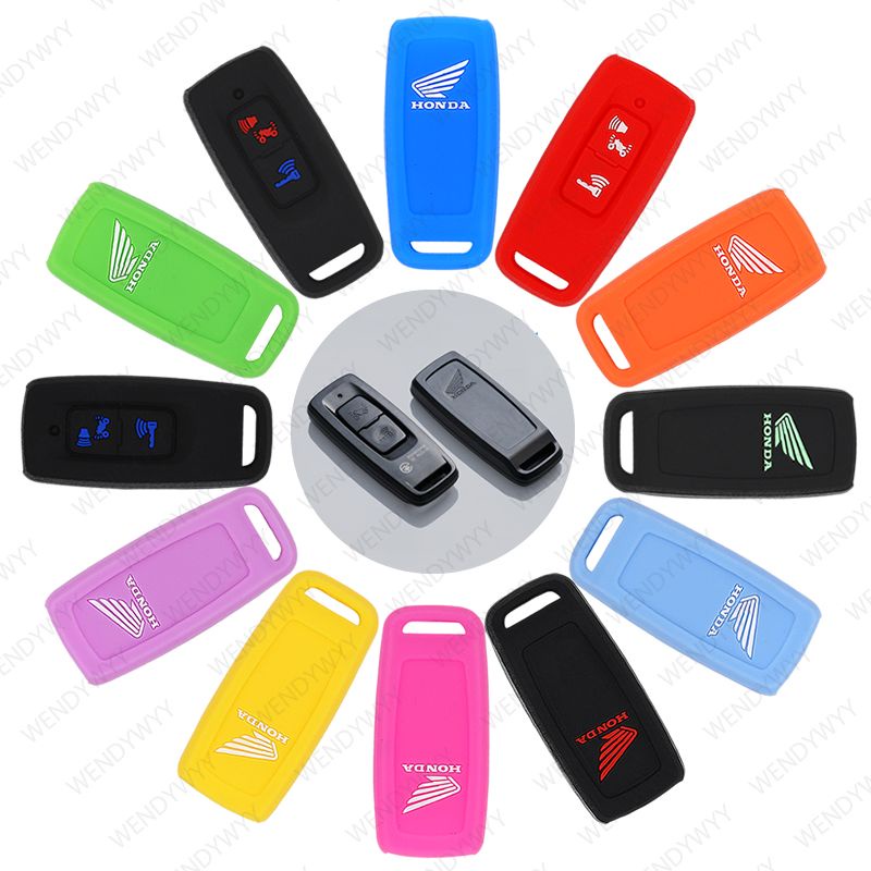 Silicone 2 Buttons Key Cover Case for Honda Motorcycle Scoopy 2023 ...