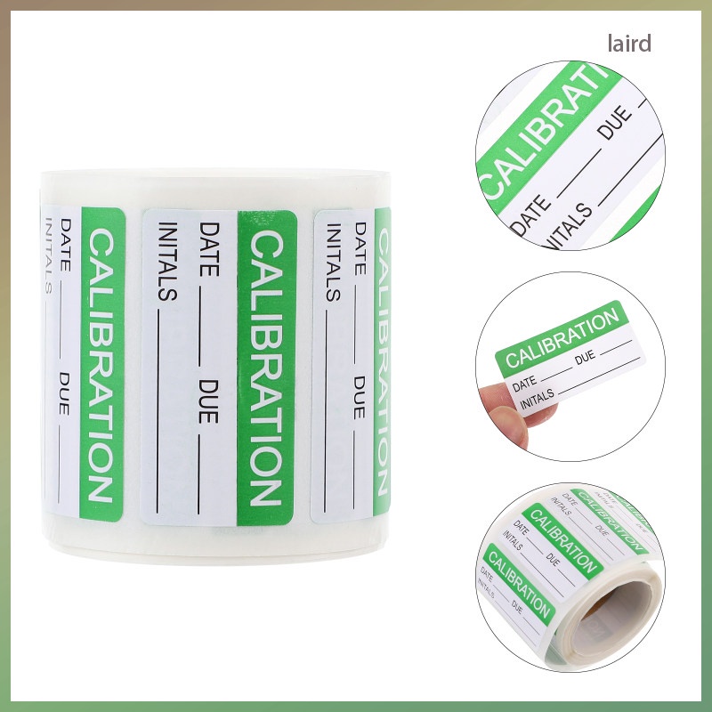 Removable Stickers Green Calibration Label Self-Adhesive sticker ...
