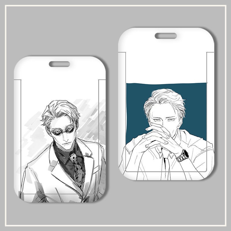 Anime Cartoon Jujutsu Kaisen Nanami Kento Custom Student School ID Card ...