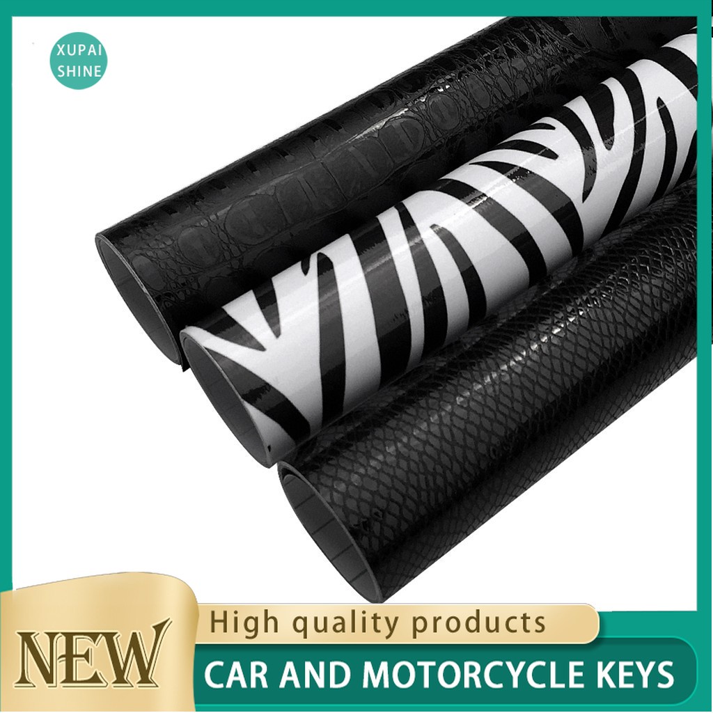 xps 30x100cm Zebra Crocodile Snake Skin Car Styling Sticker Vinyl Film ...