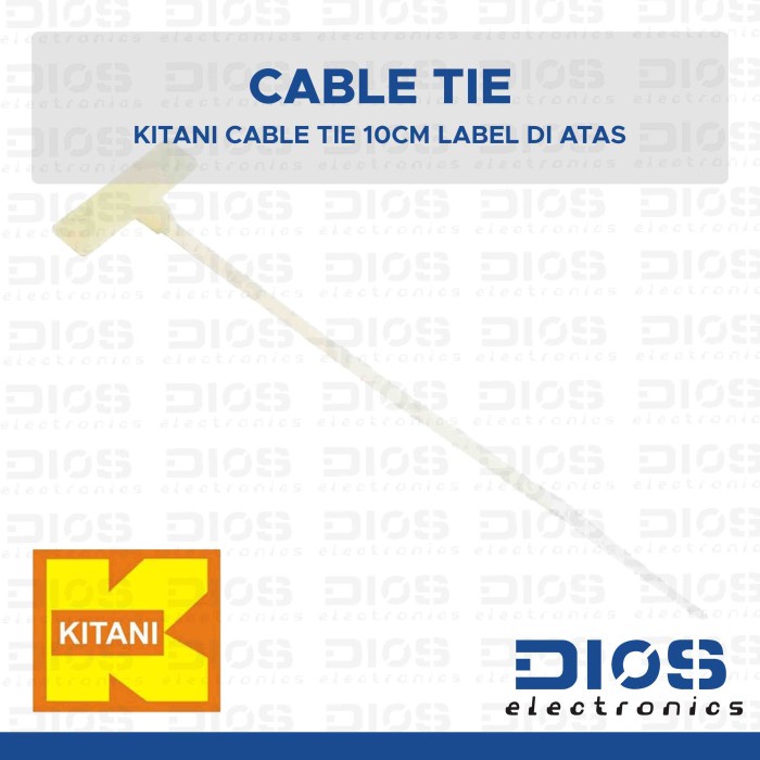 KITANI 10 cm Above Label Cable Ties (retail) | Shopee Malaysia