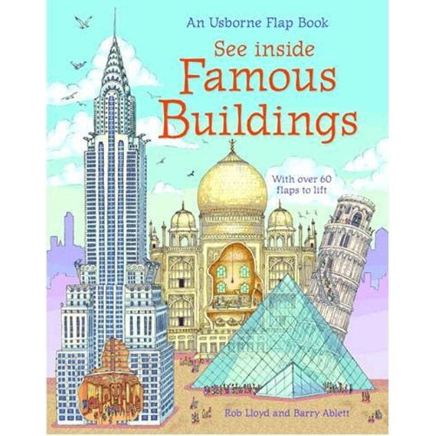 Usborne See inside Famous Buildings Book - flip-flop interaction (with ...