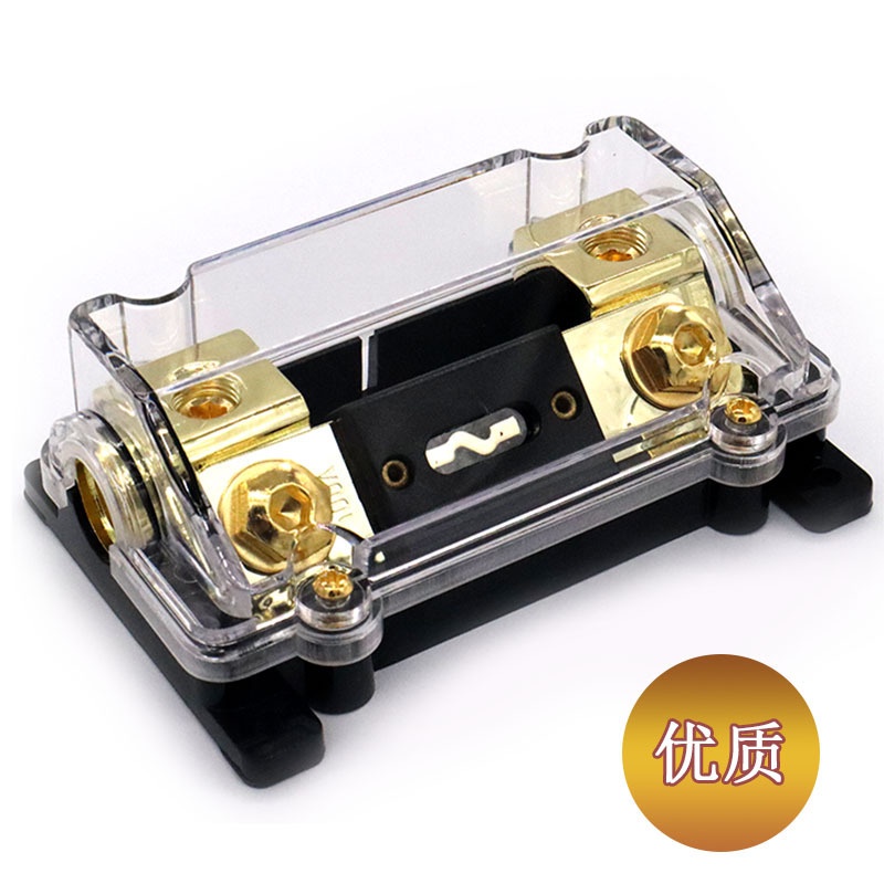 Car Audio Power Cable Fuse Holder Amplifier Subwoofer Fuse Box | Shopee ...