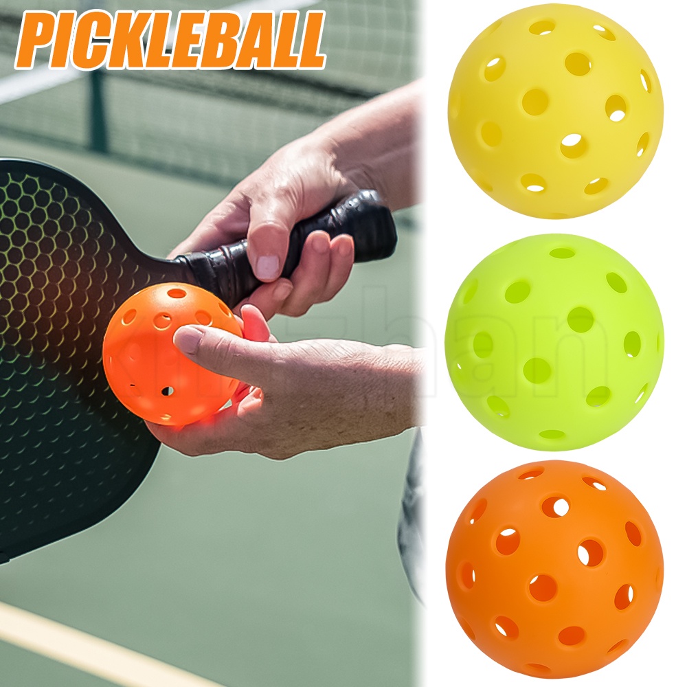 40-Hole Durable Pickle Balls / Standard Outdoor Pickleball / Excellent ...