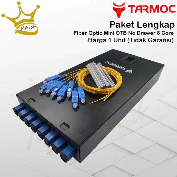 Tarmoc Fiber Optic mini OTB 8 Core SC|Complete 8C Iron FO Rosette ...